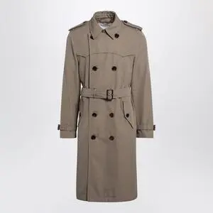 Burberry Short Foxfield Trench Coat - Cream