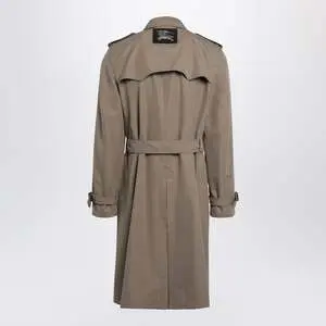 Burberry Short Foxfield Trench Coat - Cream