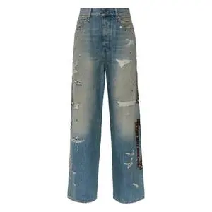 Amiri Denim Wide-leg Jeans - Blue