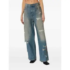 Amiri Denim Wide-leg Jeans