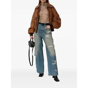 Amiri Denim Wide-leg Jeans