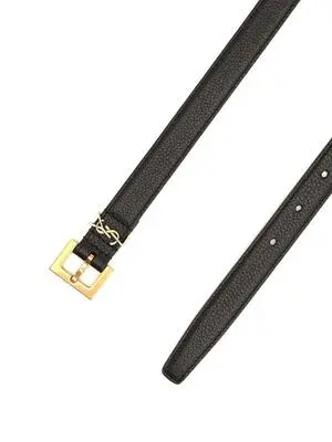 Saint Laurent Cassandre Thin Belt