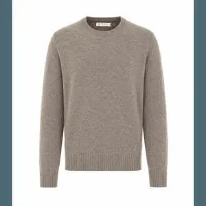 Brunello Cucinelli Wool, Alpaca And Cashmere Sweater - Gray
