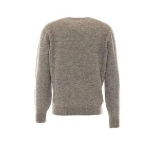 Brunello Cucinelli Wool, Alpaca And Cashmere Sweater - Gray