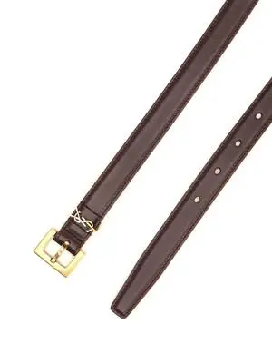 Saint Laurent Cassandre Thin Belt
