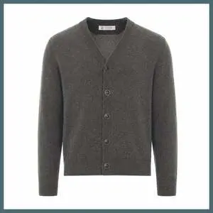 Brunello Cucinelli Cardigan - Gray