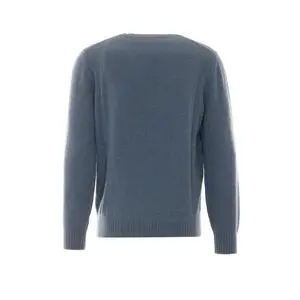 Brunello Cucinelli Wool, Alpaca And Cashmere Sweater - Blue