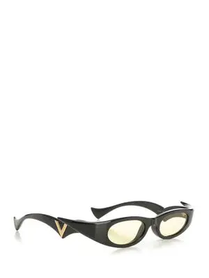 Valentino Garavani Acetate Sunglasses - Black
