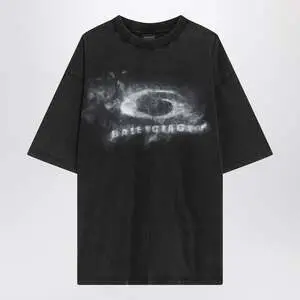Balenciaga Faded Crayon Loop Oversize T-shirt