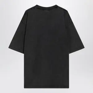 Balenciaga Faded Crayon Loop Oversize T-shirt - Black