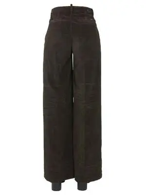 Dsquared2 Wide Leg Corduroy Pants - Brown