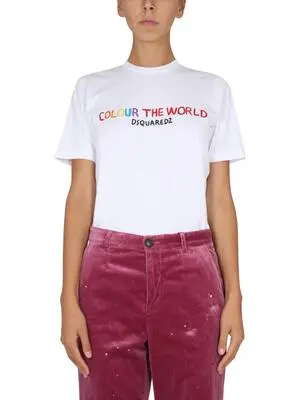 Dsquared2 T-shirt With Logo - White