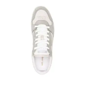 Axel Arigato Calf Leather Paneled Sneakers - Cream