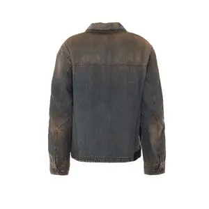 Amiri Lea Bones Denim Jacket - Blue