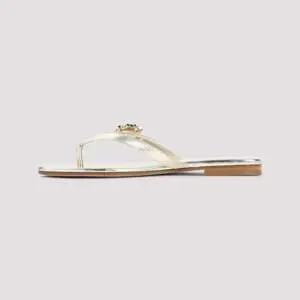 ROGER VIVIER Strass B Flip Flops - Multicolor