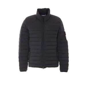 Stone Island Seamless Tunnel Logo Down Jacket - Blue