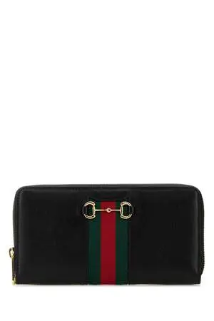 Gucci Leather Wallet - Black