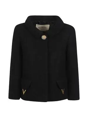 Valentino Garavani Vlogo Signature Wool Jacket - Multicolor