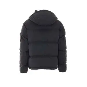 Stone Island Matt Ripstop Cordura Logo Down Jacket