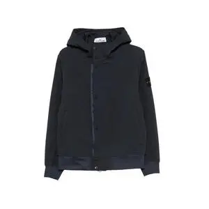 Stone Island Hooded Jacket - Blue