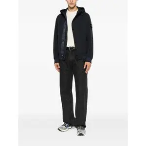 Stone Island Hooded Jacket - Blue