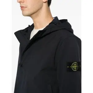 Stone Island Hooded Jacket - Blue