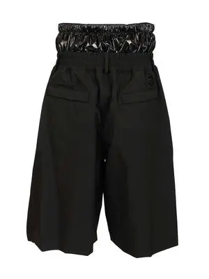 Moncler X A$ap Rocky Logo Print Shorts - Black
