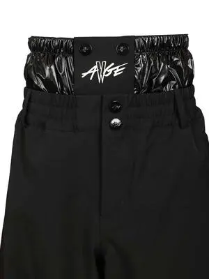 Moncler X A$ap Rocky Logo Print Shorts - Black