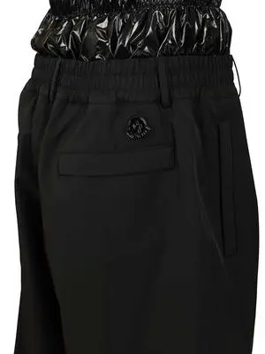 Moncler X A$ap Rocky Logo Print Shorts - Black