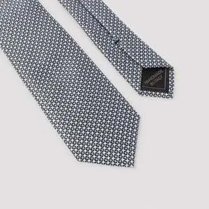 Brioni Silk Neck Ties - Blue