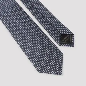 Brioni Silk Neck Ties - Blue