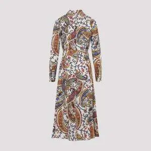 Etro Belted Midi Dress
