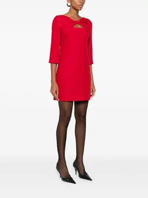Valentino Garavani Wool And Silk Mini Dress