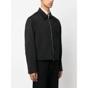 Our Legacy Virgin Wool Bomber Jacket - Black