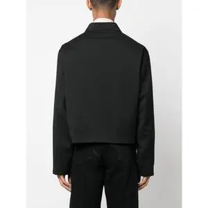 Our Legacy Virgin Wool Bomber Jacket - Black