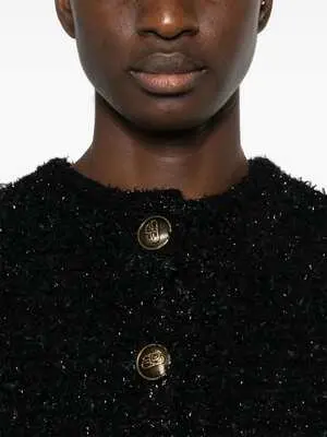 Balenciaga Bouclé Cropped Jacket
