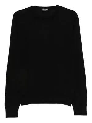 TOM FORD Silk Pullover - Black