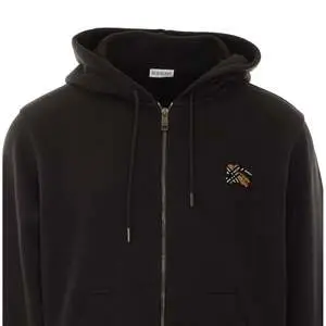 Burberry Check Knight Stamp Hoodie