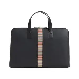 Paul Smith Signature Stripe Handbag - Black