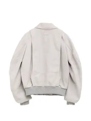 Loewe Suede Leather Bomber Jacket