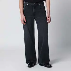 Séfr Relaxed Cut Washed Jeans - Black
