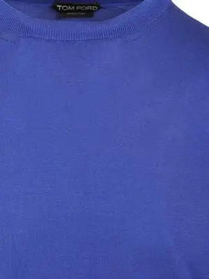 TOM FORD Silk Pullover - Blue