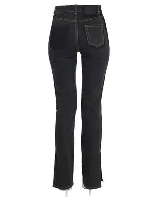 Alexander McQueen Jeans Wide Leg - Black