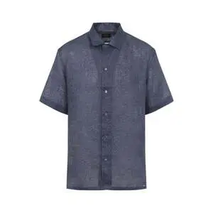 Brioni Cuban Shirt - Blue
