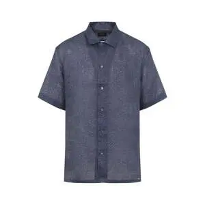 Brioni Cuban Shirt - Blue