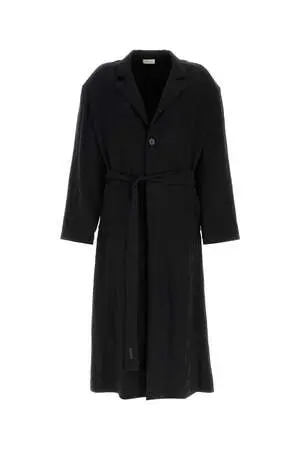 Fear Of God Lyocell Blend Trench Coat - Black
