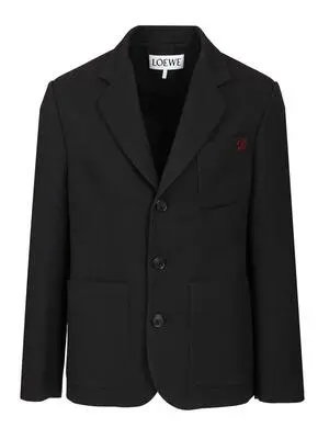 Loewe Wool Blazer - Blue