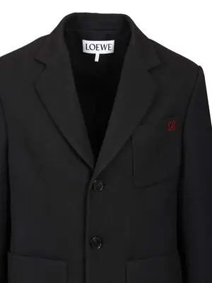 Loewe Wool Blazer - Blue