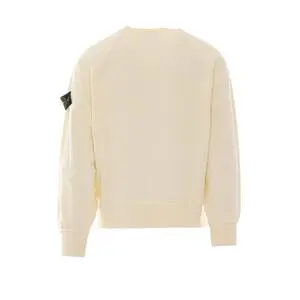 Stone Island Logo Sweatshirt - White