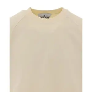 Stone Island Logo Sweatshirt - White